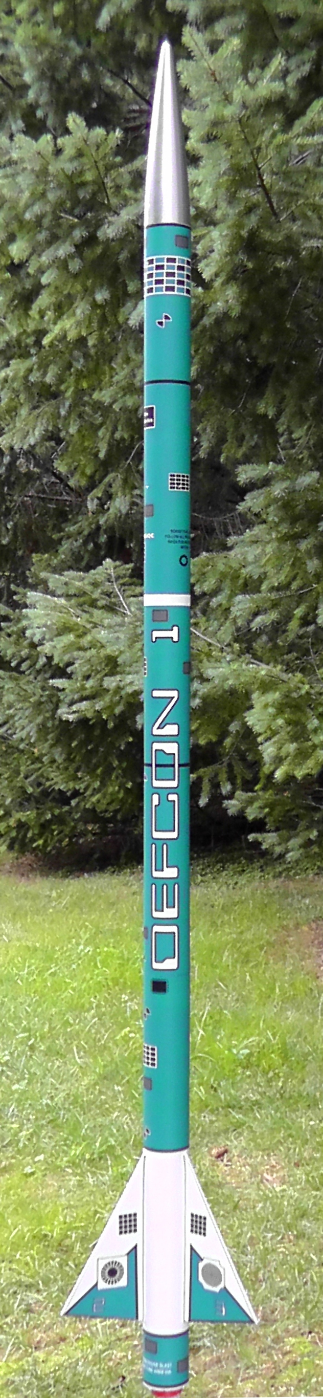 Display Image - A formal portrait of the long, sleek DEFCON 1, ready ...