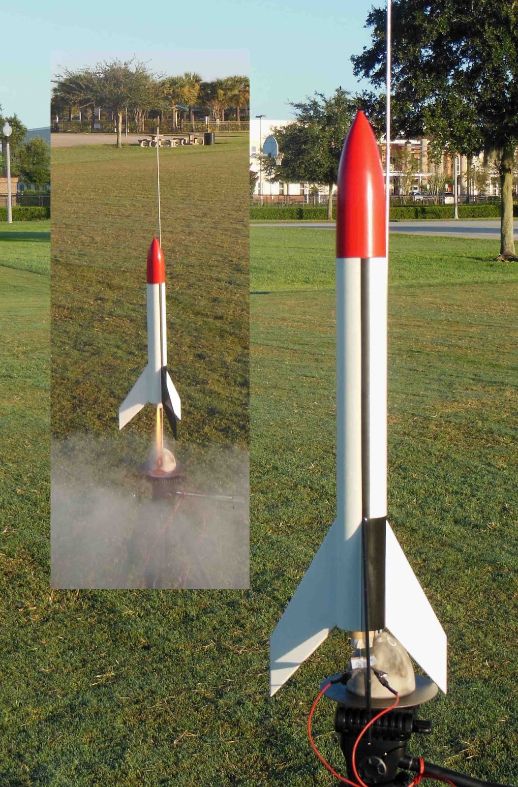 Display Image - Hans 'Chris' Michielssen's Estes Super Alpha (2013-08-10)