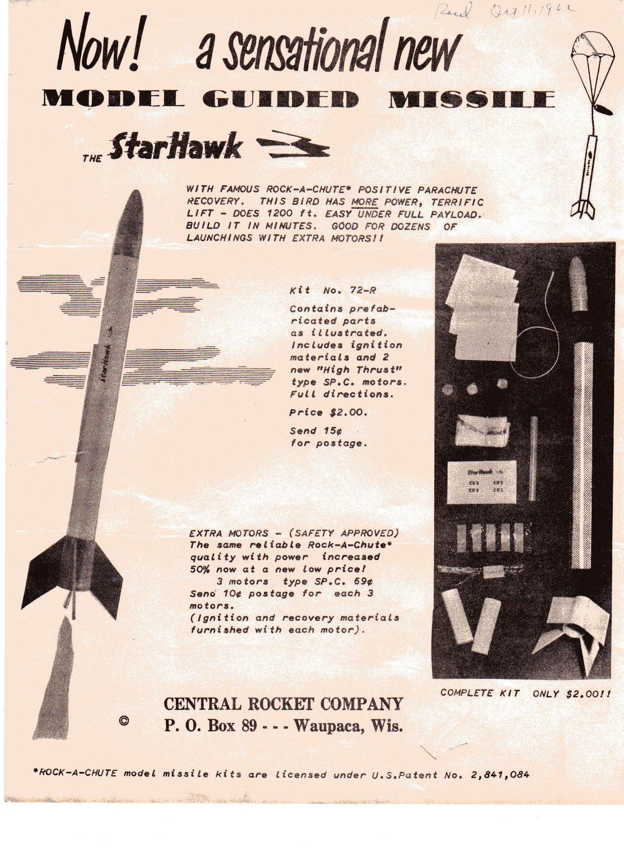 Central Rocket - StarHawk