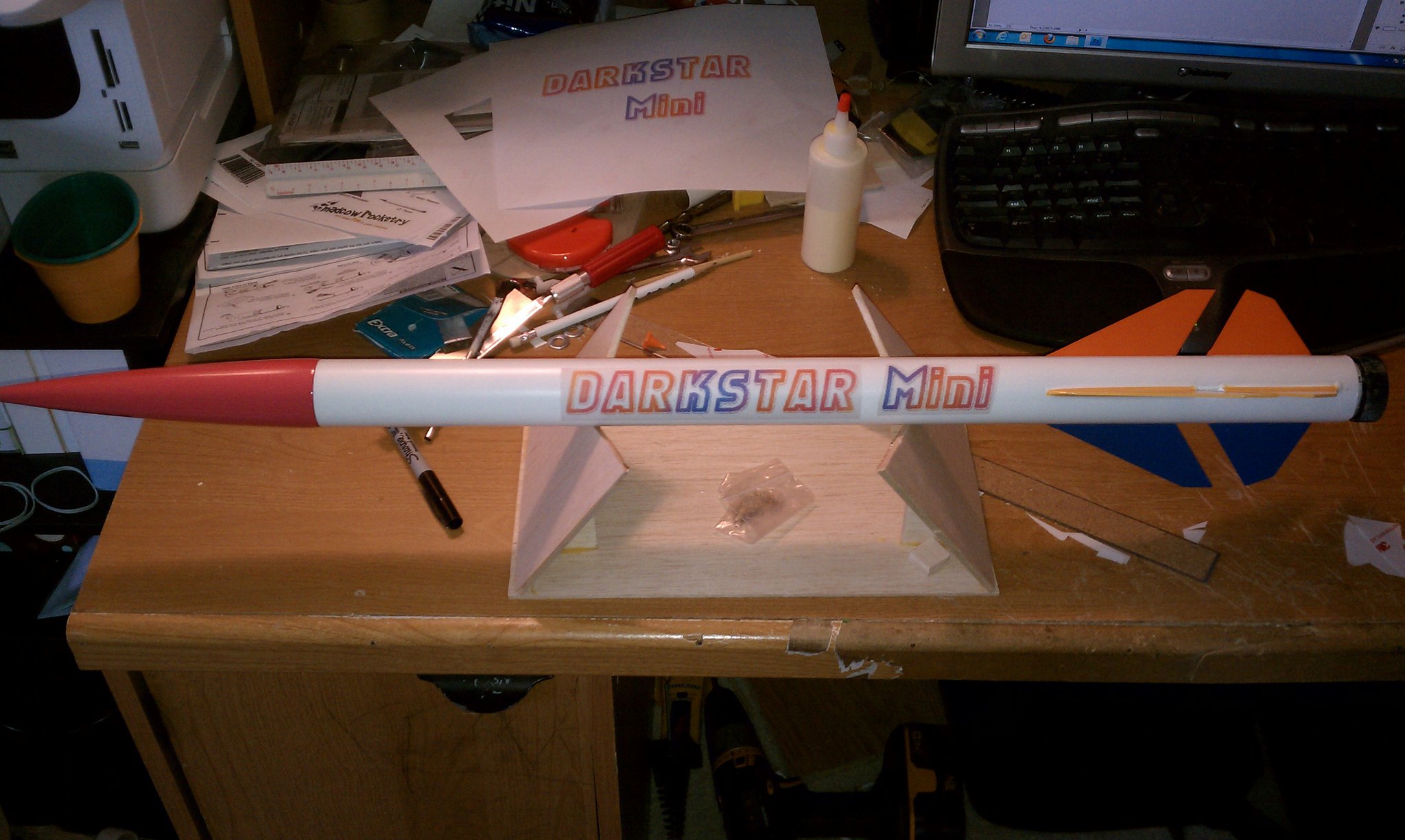 Wildman Rocketry - Dark Star Mini