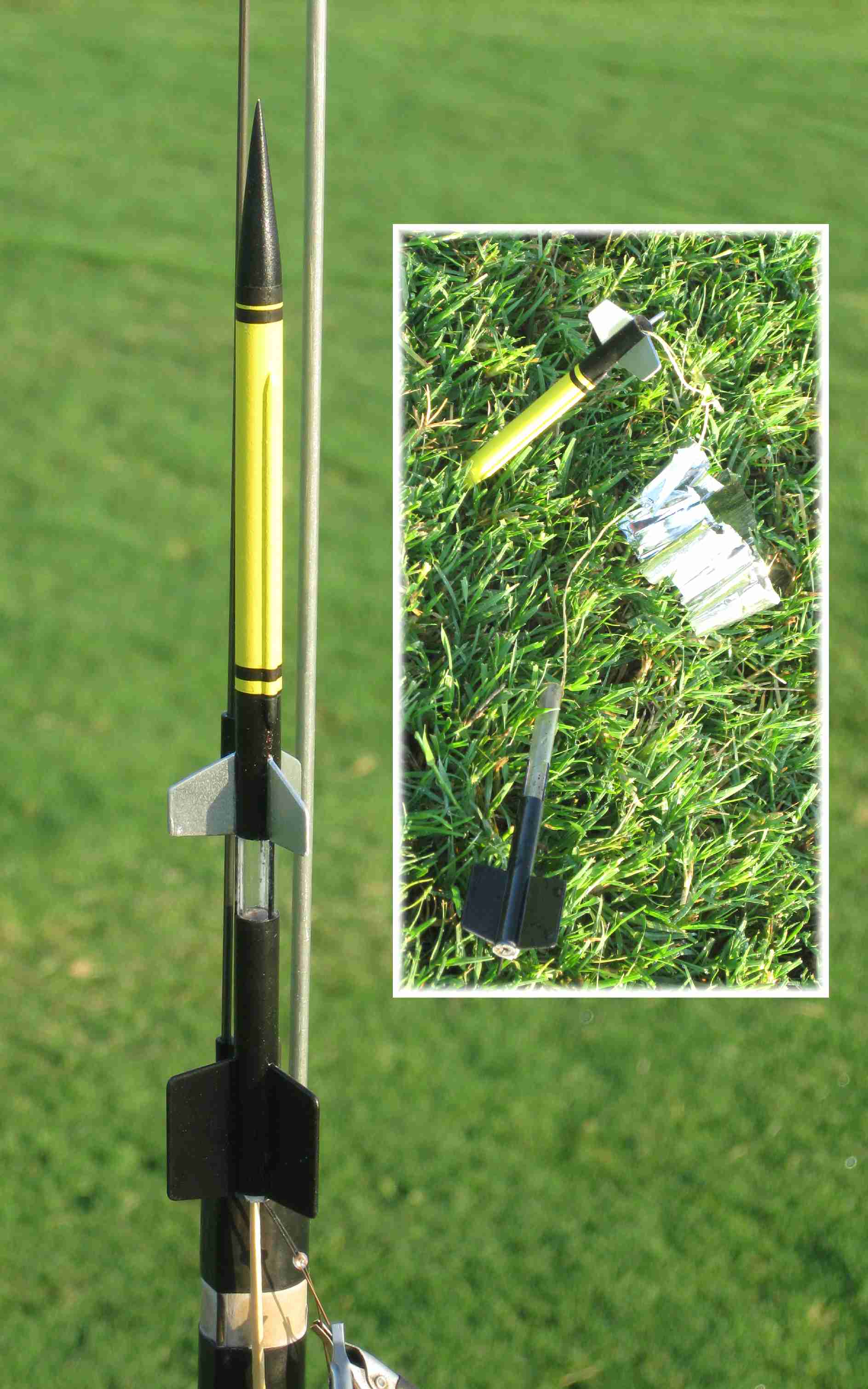 Photo Album - Rockets By Style - Scale Rockets - First flight of ASP ...