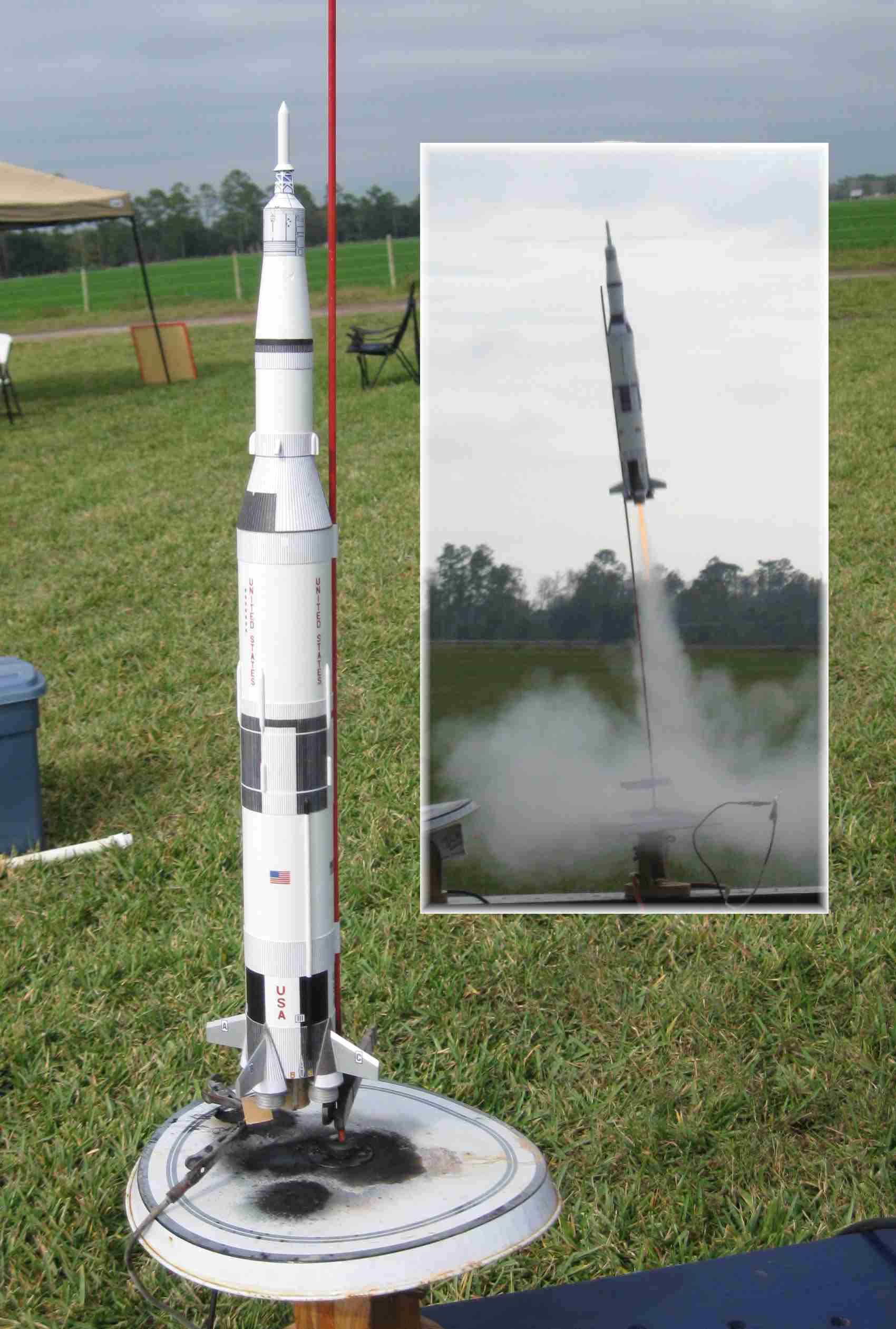 Toys & Hobbies Dr Zooch Flying Model Rocket Kit 11 Saturn V Models ...