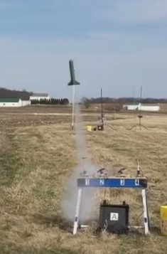 2021-03-13 - Bill Eichelberger's Estes - BLU 97B Cluster Bomb