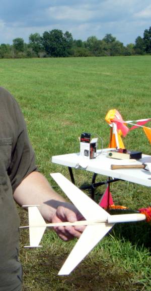 Mark Kulka's Estes Astron Falcon (Clone)