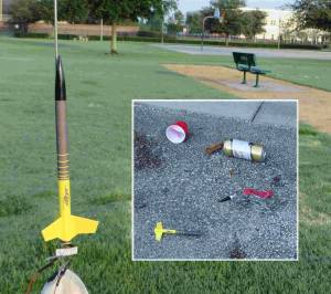 2015-07-05 - Hans 'Chris' Michielssen's Carded Downscale Estes Yellow ...