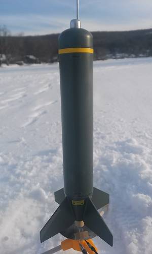 2015-02-22 - Ken E. Coyote's Estes BLU-97B Cluster Bomb