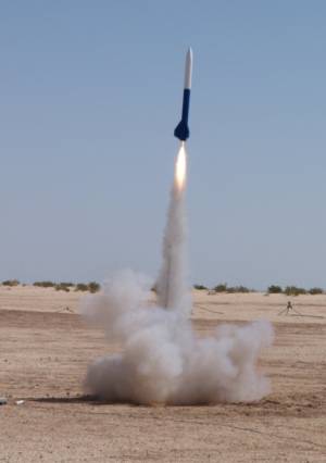 2009-04-04 - Mike Caplinger's Madcow Rocketry Super DX3