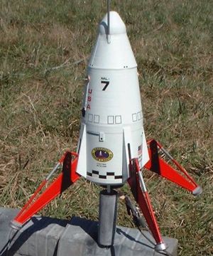 Rocketry Product Reviews - Semroc - Mars Lander {Kit} (KV-54) - Review ...