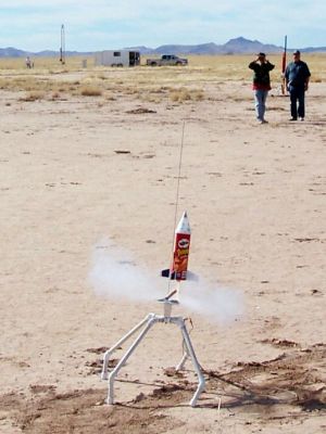 EMRR's Scratch: Pringles Recycled Rocket Project (PRRP)